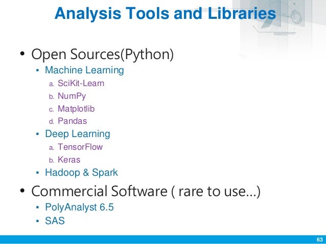 Machine Learning, Deep Learning and Data Analysis Introduction