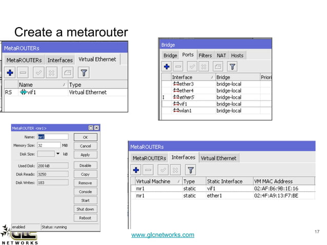 Mikrotik metarouter | PPT