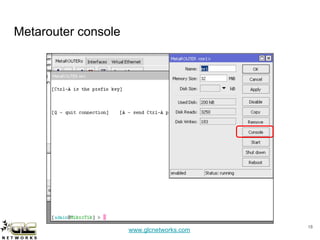 Mikrotik metarouter | PPT