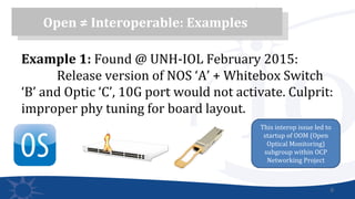 Universal Connectivity & Interoperability in the Open Ecosystem | PPT