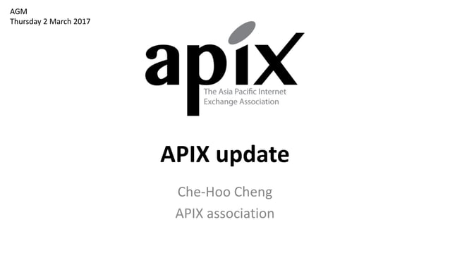 APIX Report | PPT