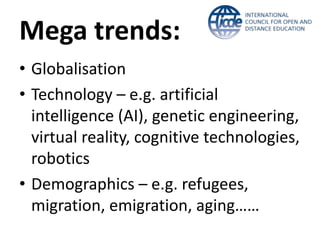 Technology trends in Higher Education | PPTX