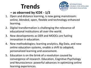 Technology trends in Higher Education | PPTX