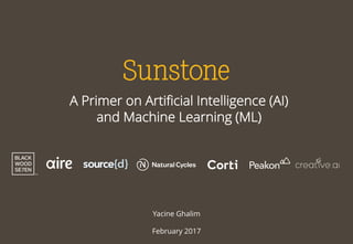 A primer on Artificial Intelligence (AI) and Machine Learning (ML) | PDF