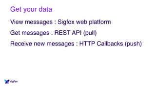 BCX17 - Sigfox intro | PPT
