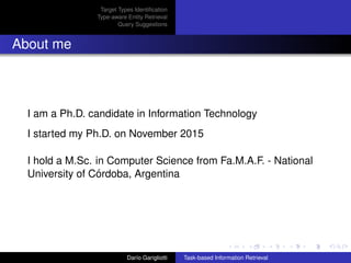 Task-Based Information Retrieval | PPT