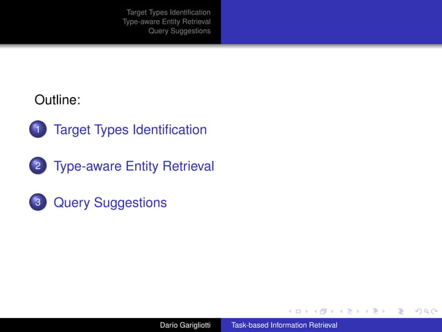 Task-Based Information Retrieval | PPT