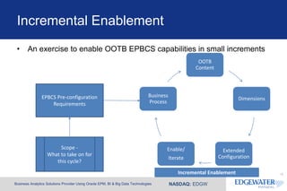 EPBCS - A New Approach to Planning Implementations | PDF