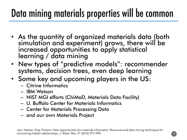 Combining density functional theory calculations, supercomputing, and data-driven methods to ...