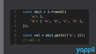 Immutable-jsことはじめ | PPTX | Web Development | Internet