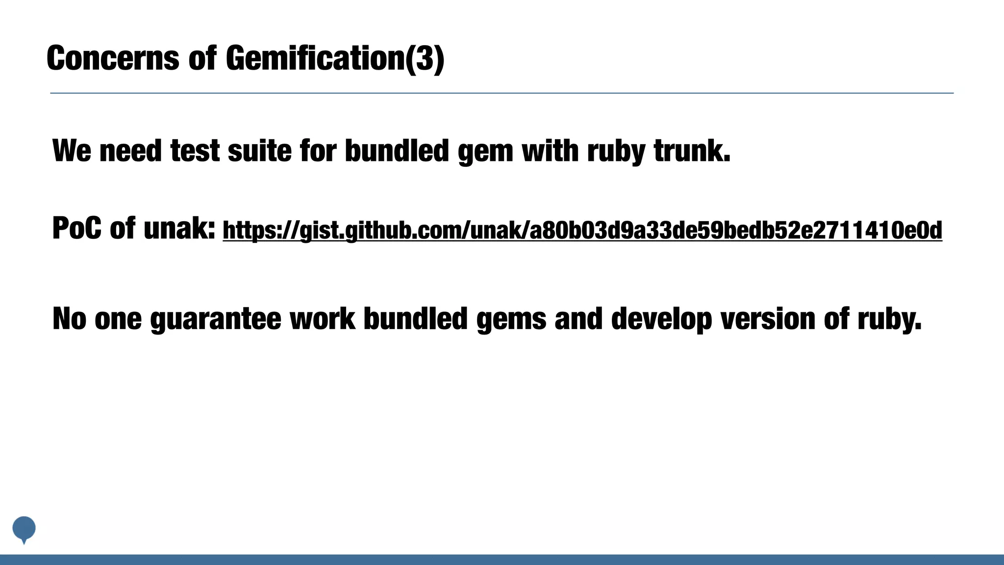 Gemification plan of Standard Library on Ruby | PPT