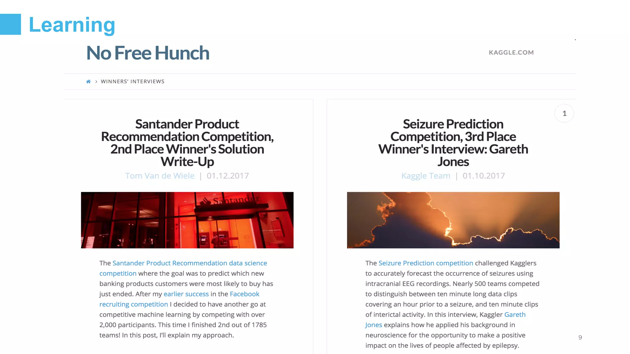 Winning Data Science Competitions | PPT