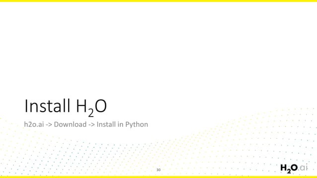 Introduction to Machine Learning with H2O and Python | PDF | Web ...
