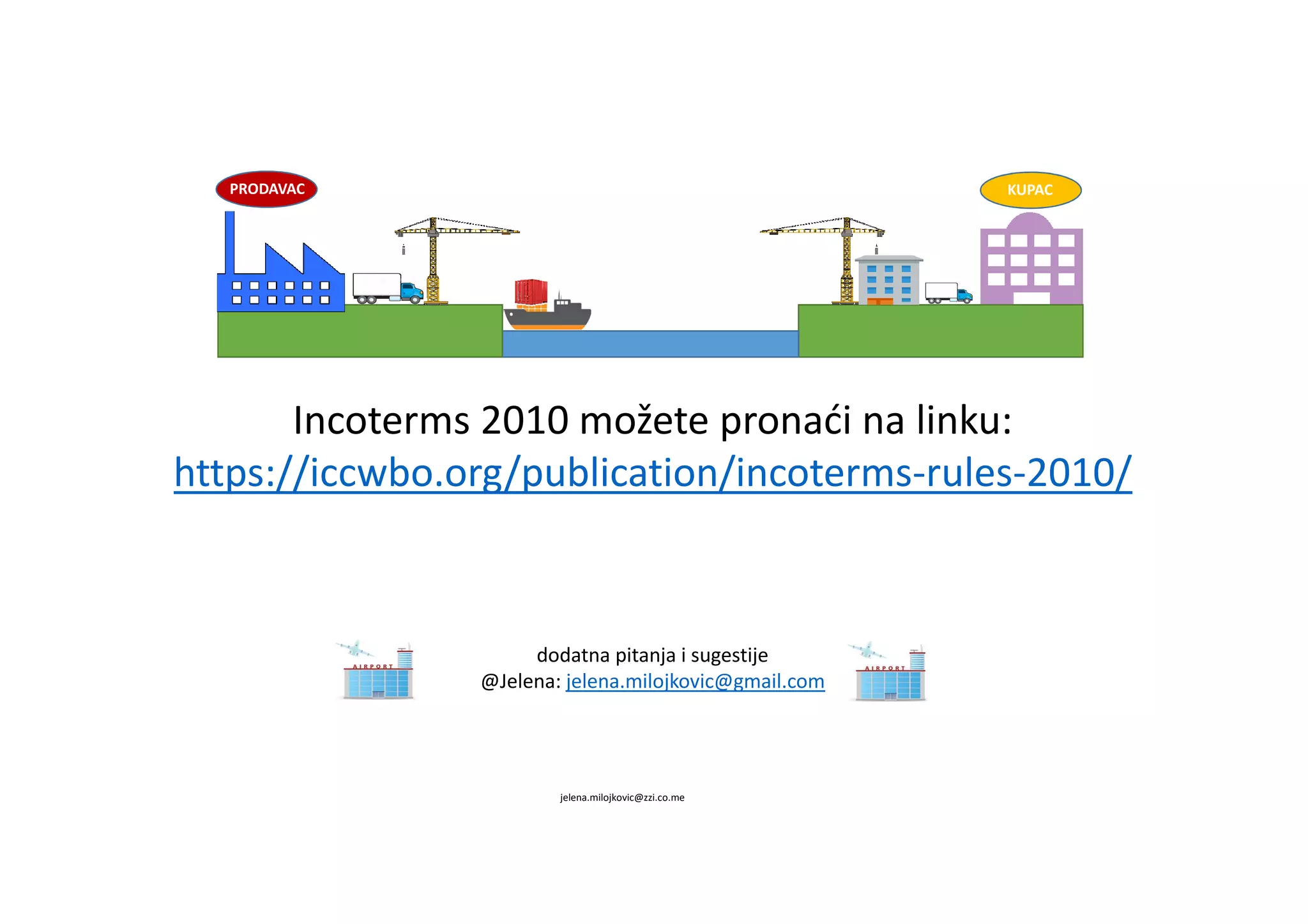 Incoterms 2010 pariteti | PDF