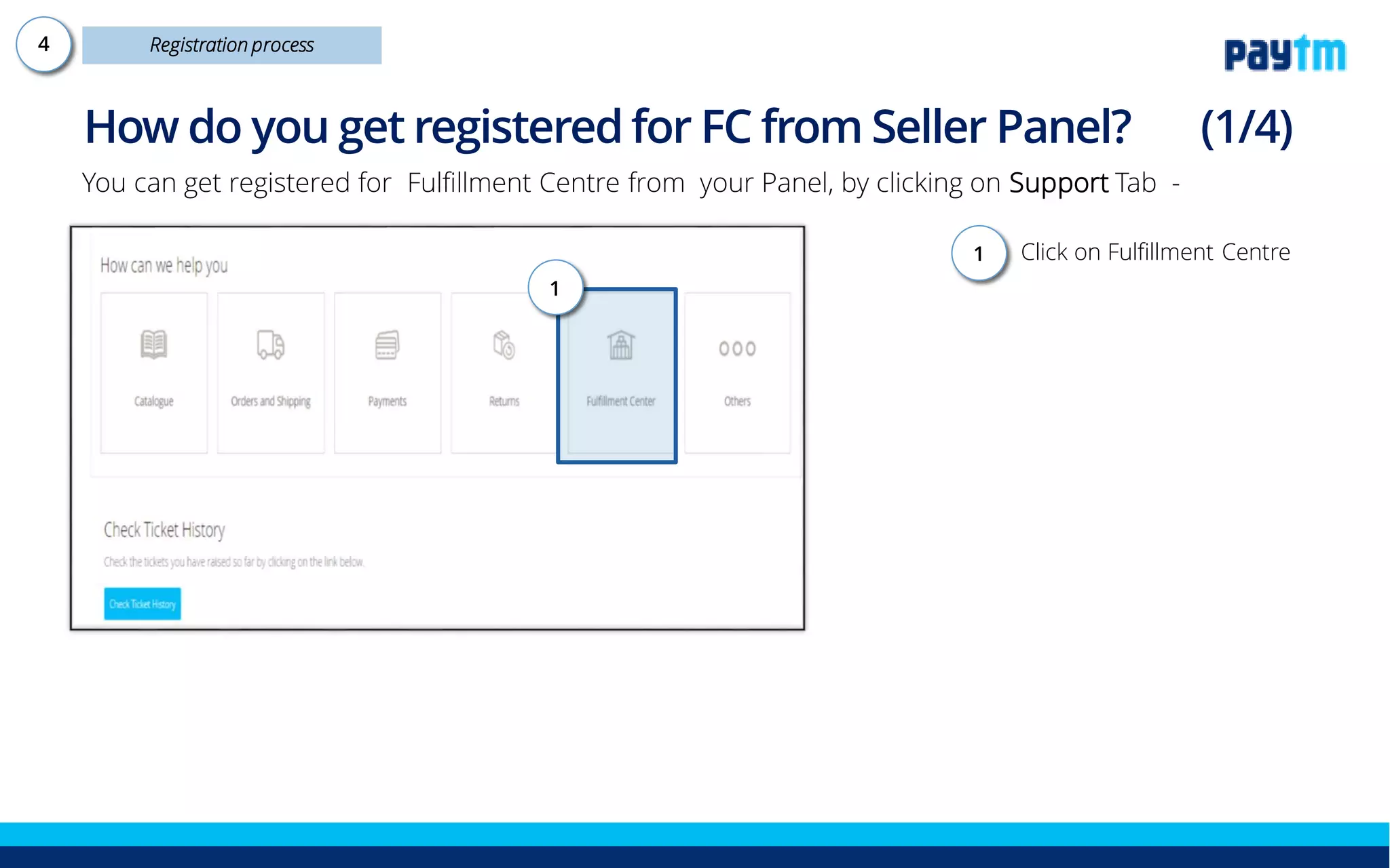 Fulfillment Center : Registration Process | PDF | Logistics | Business