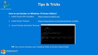 ASP.NET Core & Docker | PPTX