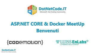 ASP.NET Core & Docker | PPTX