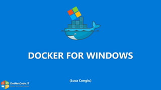 ASP.NET Core & Docker | PPTX