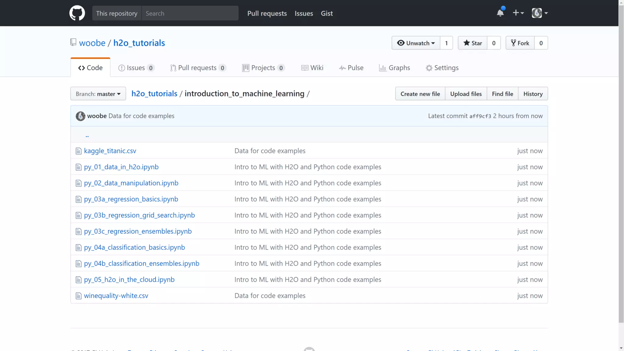 Introduction to Machine Learning with H2O and Python | PPT