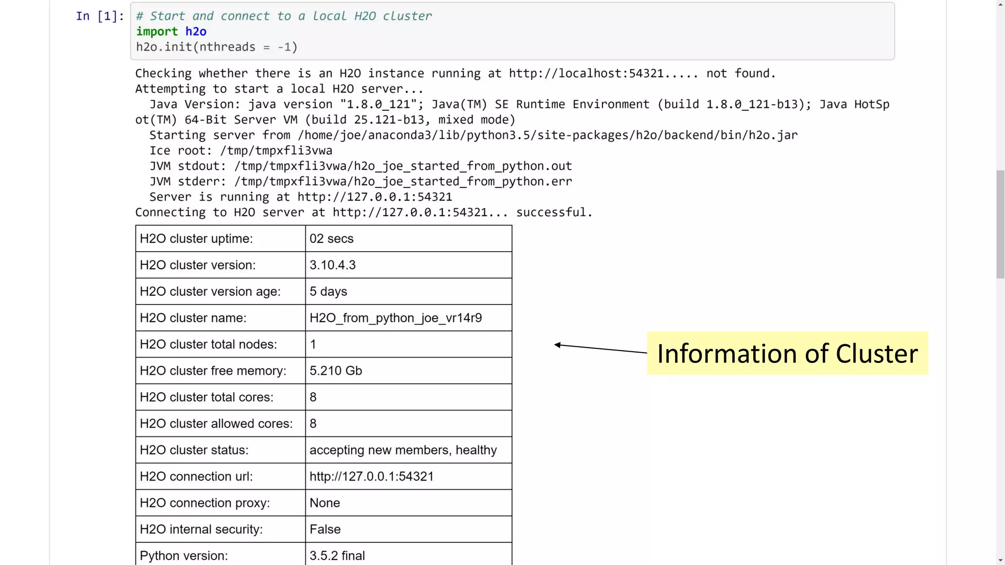 Introduction to Machine Learning with H2O and Python | PPT