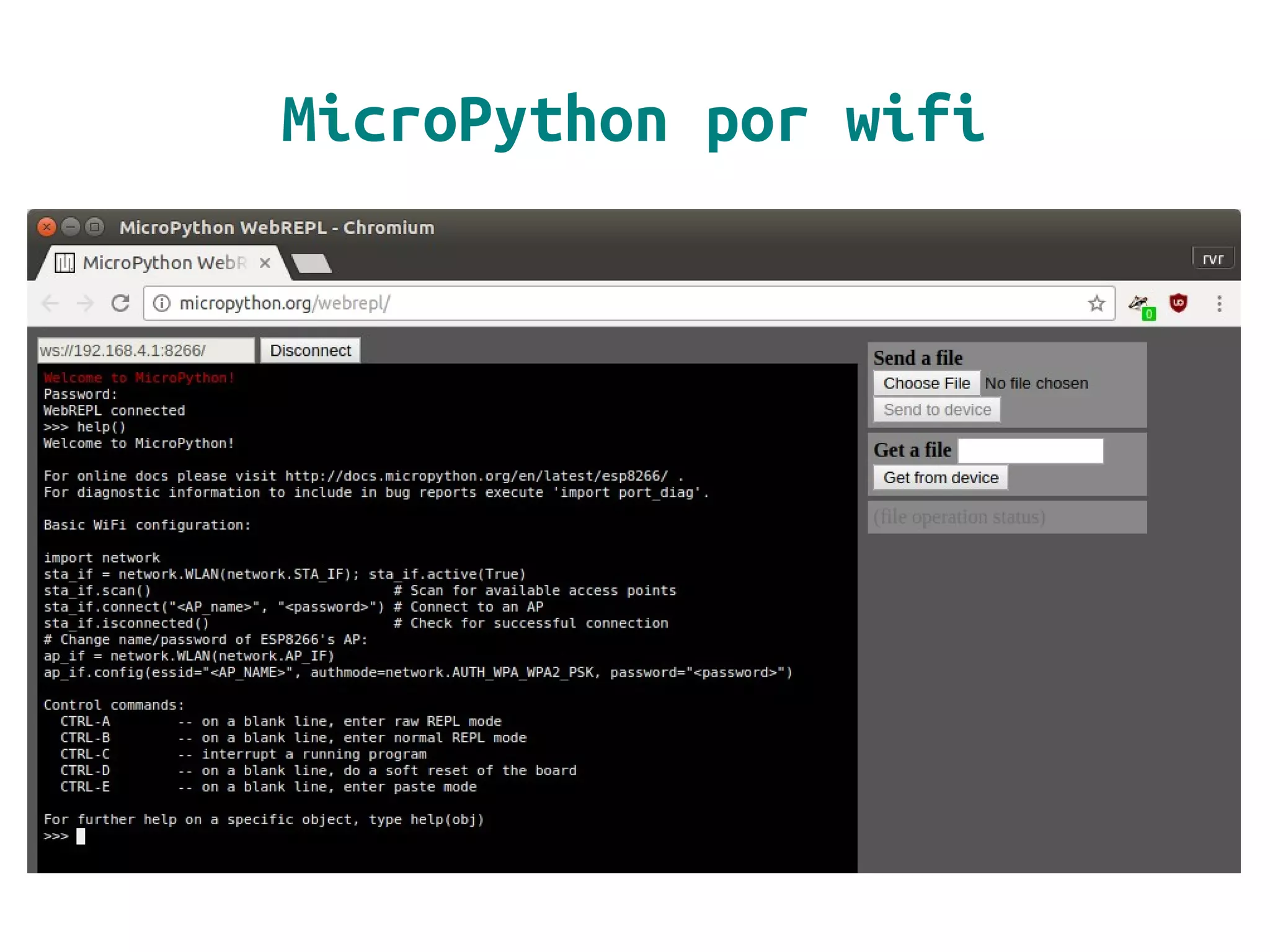 MicroPython en el ESP8266 | PDF | Programming Languages | Computing