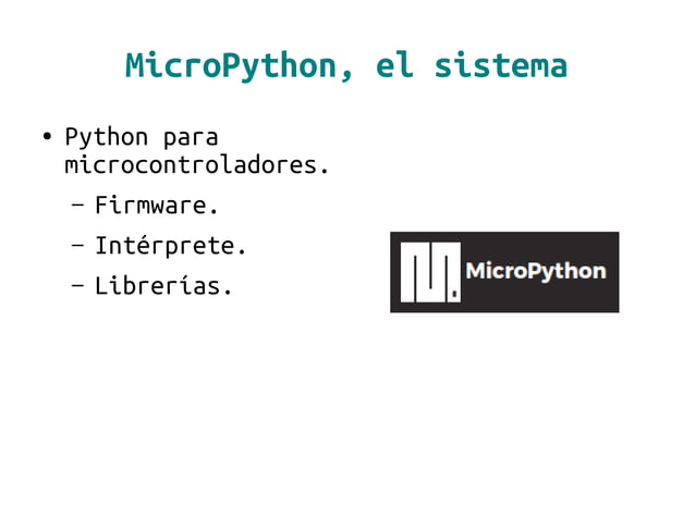 MicroPython en el ESP8266 | PDF | Programming Languages | Computing