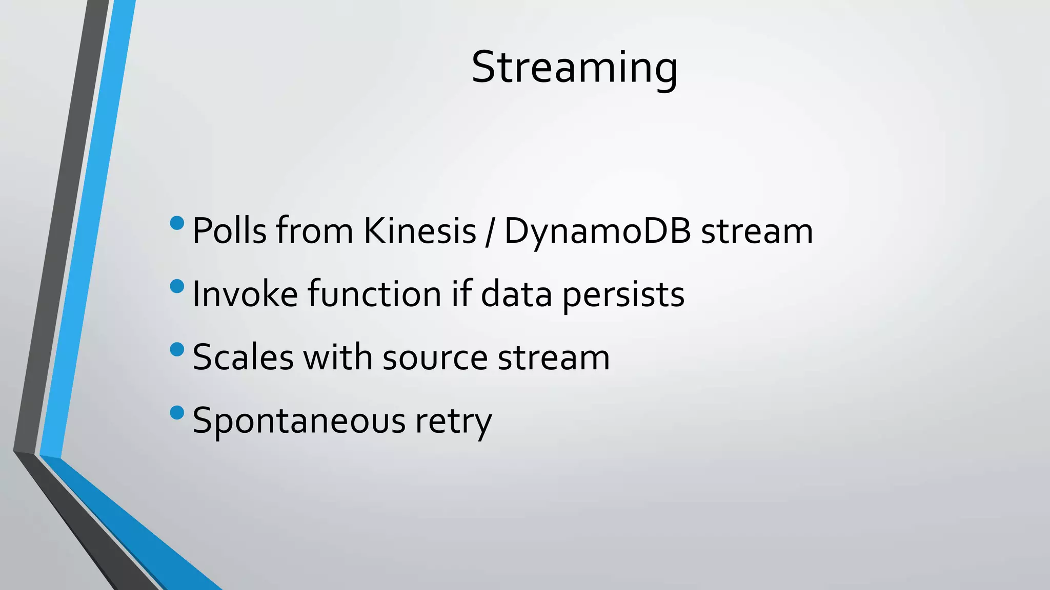 Serverless Patterns | PPT