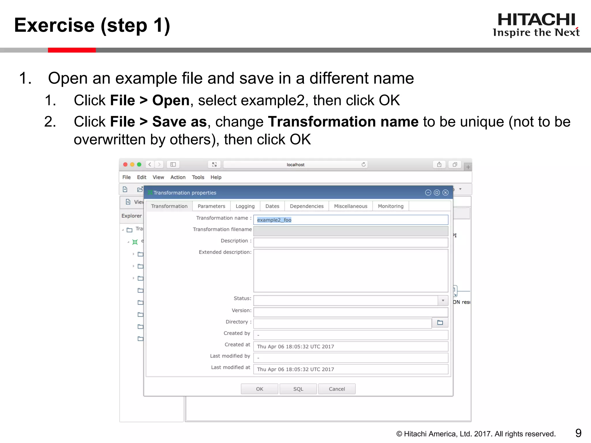 Hands-on demo of PDI using webSpoon | PDF