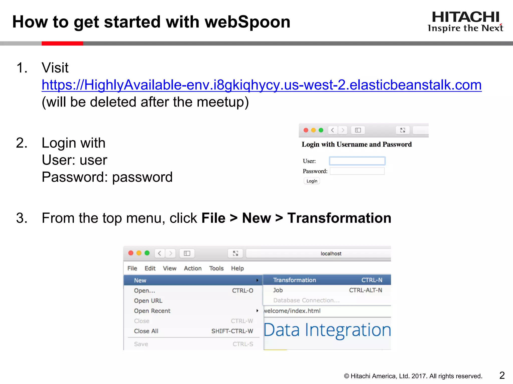 Hands-on demo of PDI using webSpoon | PDF