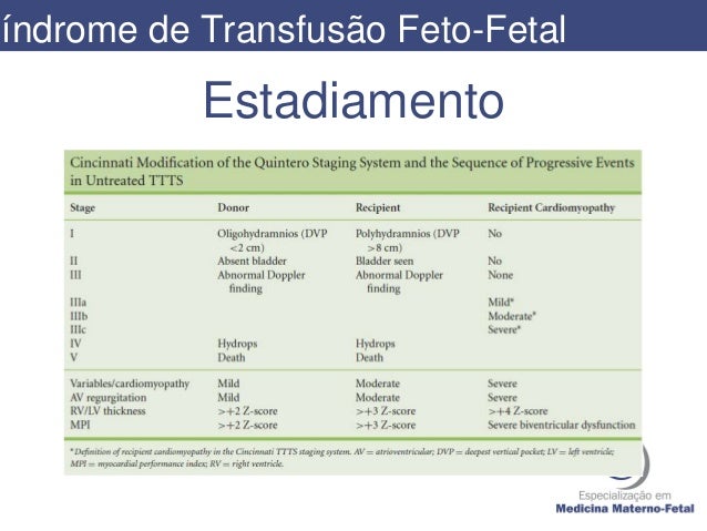 Síndrome de Transfusão Feto Fetal - Willian Eckert