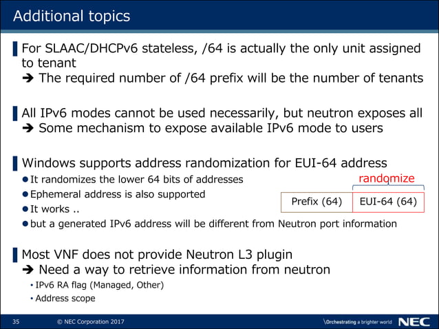 OpenStack Neutron IPv6 Lessons | PPT