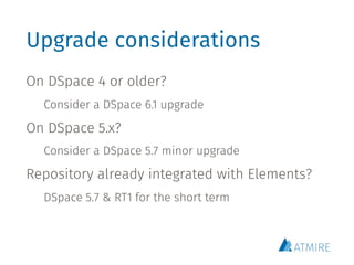 DSpace 5.7 and 6.1 Preview | PDF