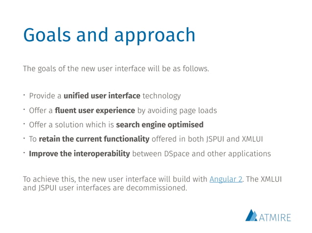 Update on DSpace 7 | PDF | Web Development | Internet
