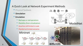 Distributed Mininet with Symbiosis | PPT