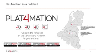 Plat4mation - Your ServiceNow Partner | PPTX