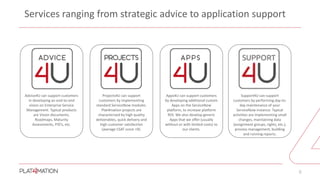 Plat4mation - Your ServiceNow Partner | PPTX