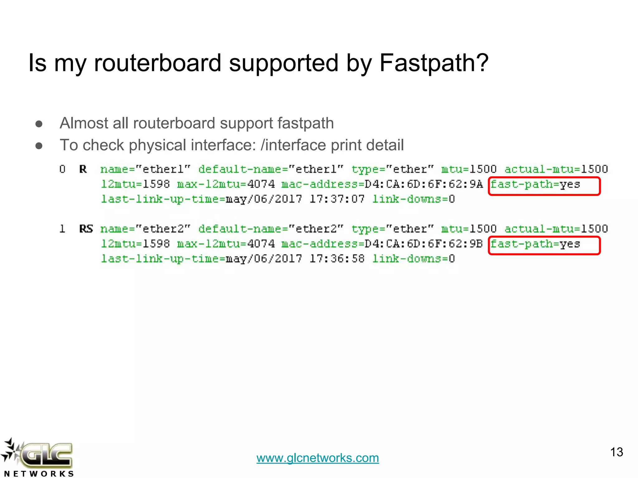 Mikrotik fastpath | PPT