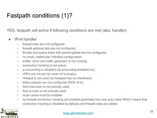 Mikrotik fastpath | PDF