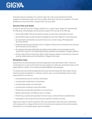 White Paper: Gigya's Information Security and Data Privacy Practices ...