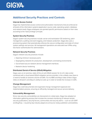 White Paper: Gigya's Information Security and Data Privacy Practices | PDF