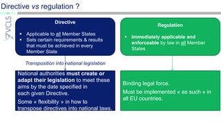 Overview of EU Regulatory Landscape for Regenerative Medicines | PPTX ...