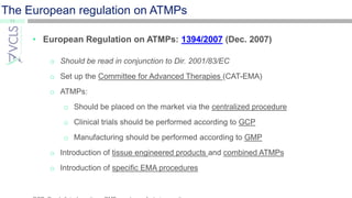 Overview of EU Regulatory Landscape for Regenerative Medicines | PPTX ...
