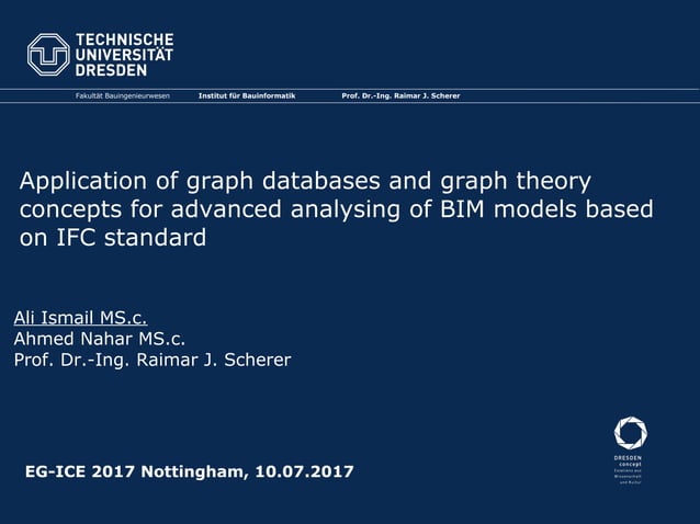 Convert BIM/ IFC models into graph database (Neo4j) based on ...
