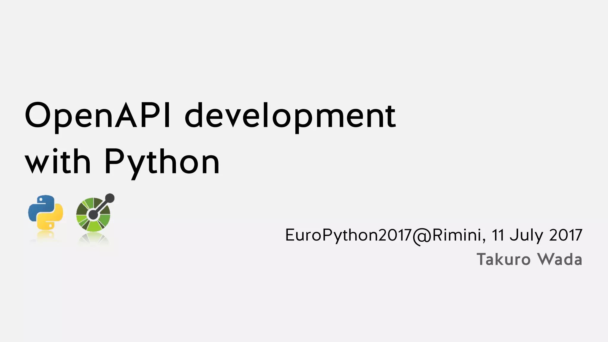 OpenAPI development with Python | PDF | Programming Languages | Computing