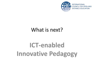 ICT-enabled Innovative Pedagogy | PPTX