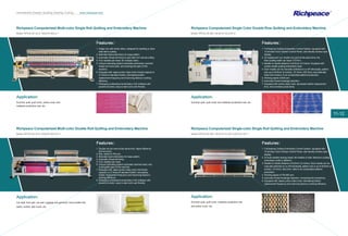Richpeace products solutions for hometextile industry | PDF