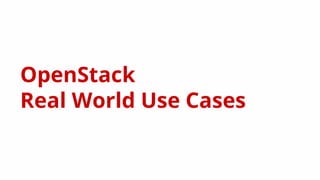 Beyond OpenStack | OpenStack in Real Life | PPT