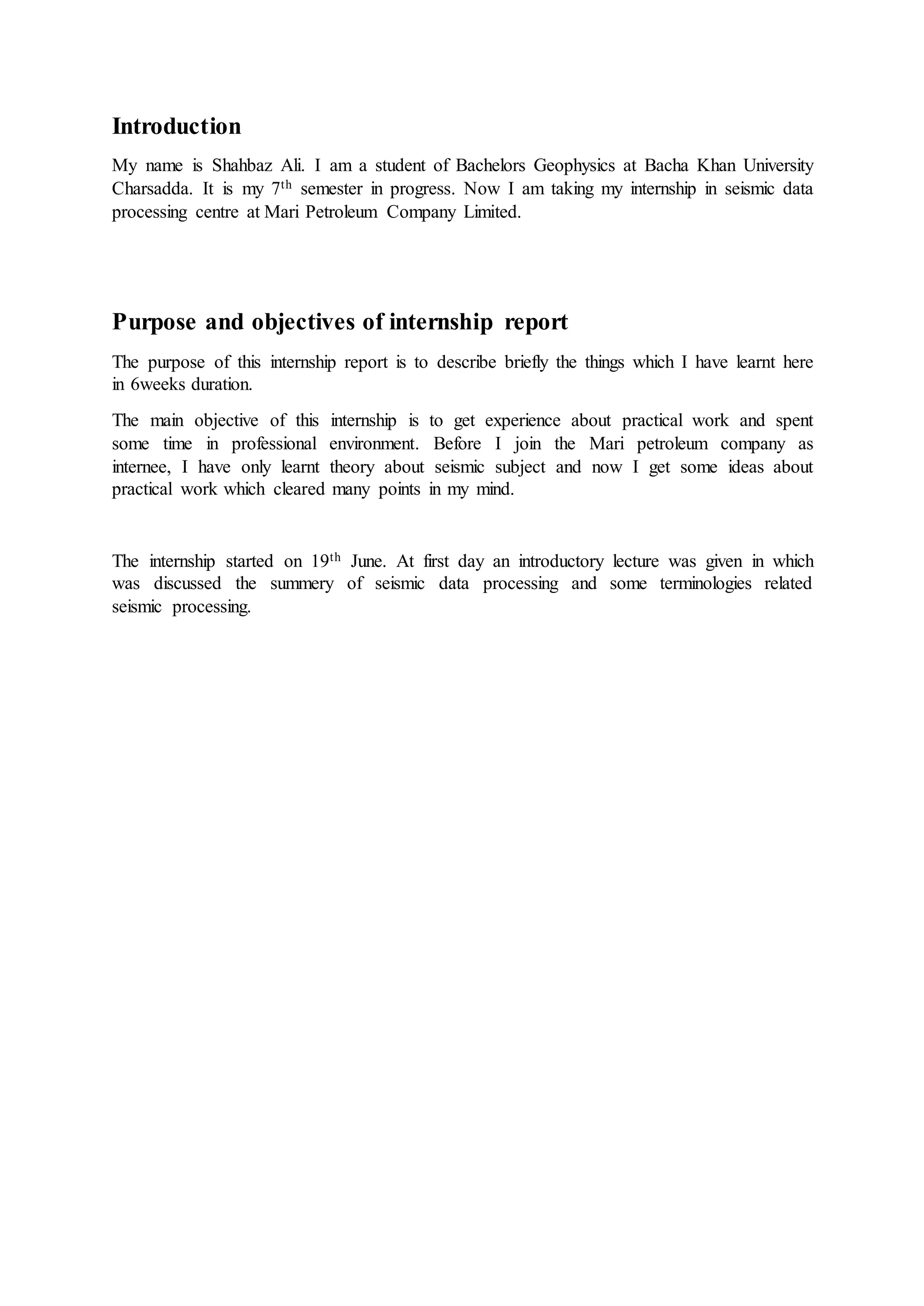 Mari Petroleum Company Internship Report_Shahbaz_Ali_ Yousafzai Bacha ...