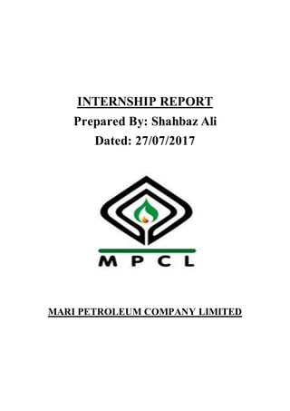 INTERNSHIP REPORT | PDF