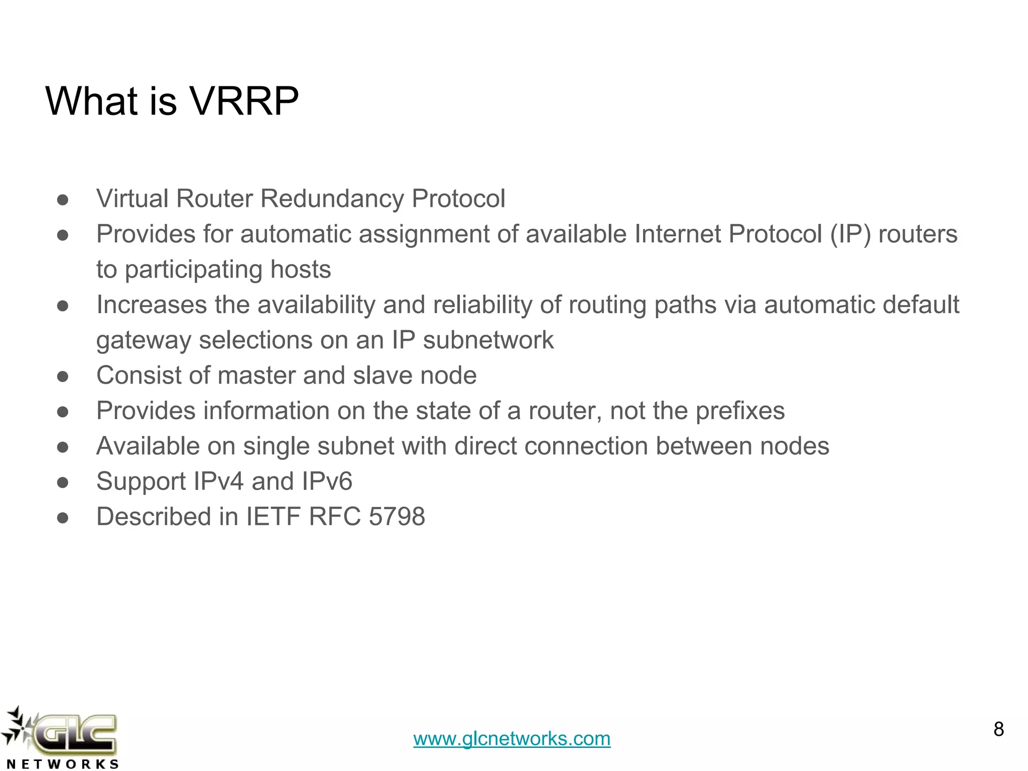 Mikrotik VRRP | PDF